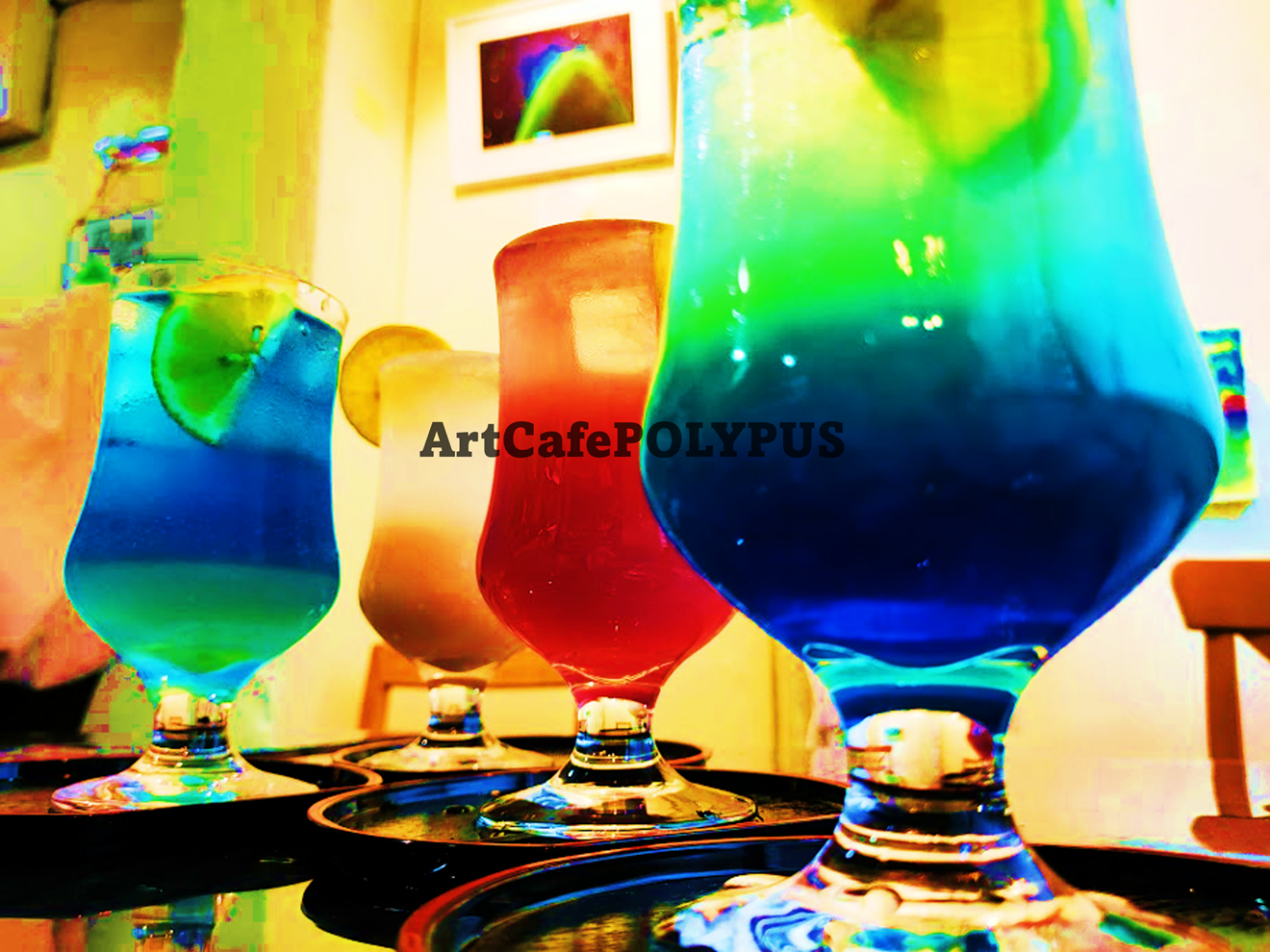 ギャラリーdeコラボカフェ、ドリンクデザイン イベント、境目 ドリンク、Art Café POLYPUS、クリエイター イベント 東京、ドリンク コンテスト